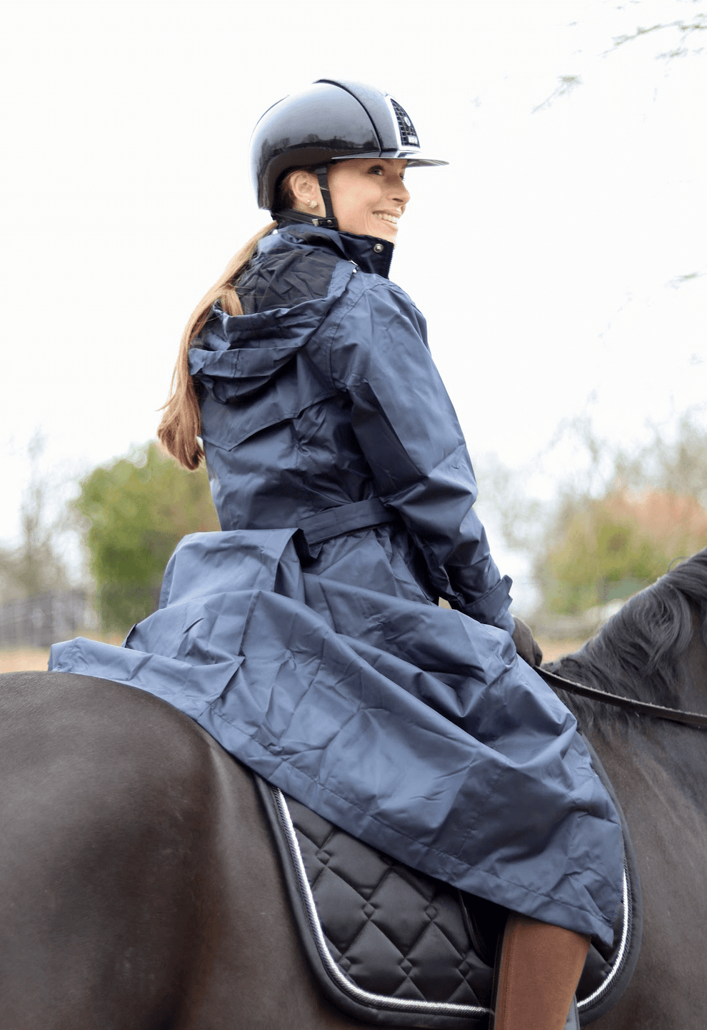 Regnkappa Glasgow -regnkappa för ryttare – Fåglasång